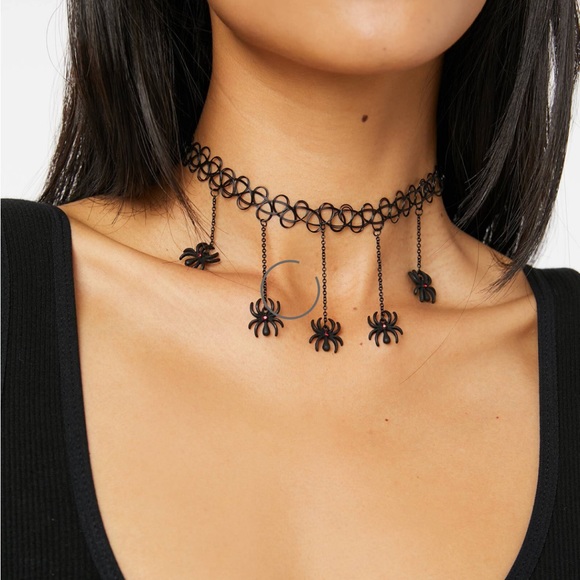 Jewelry | Spider Neck Choker Necklace | Poshmark